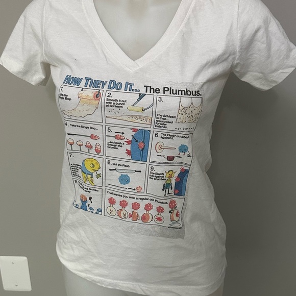 Tops | Rick And Morty A Regular Old Plumbus Tee | Poshmark